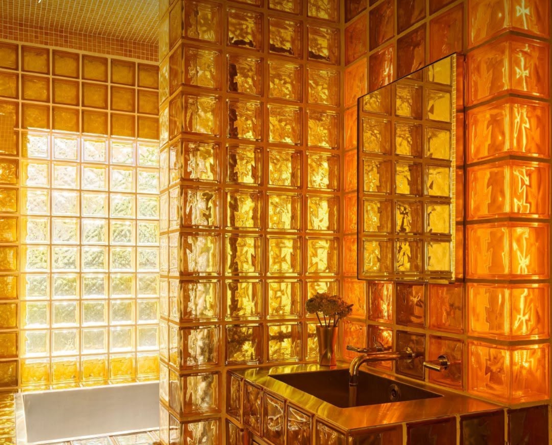 Glass blocks: novi trend u enterijeru